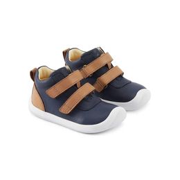 Bundgaard Leder-Sneakers "The Walk Strap Sporty" in Dunkelblau - 73% | Größe 20 | Babysneakers