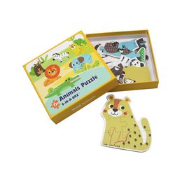 Andreu Toys Puzzlebox "Dschungeltiere" - ab 2 Jahren - 54% | Gesellschaftsspiele