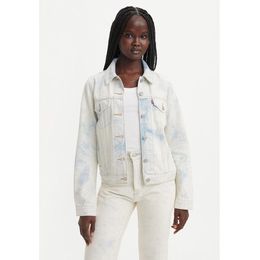 Levi's Levi's Jeansjacke in Hellblau/ Wei&szlig; - 52% | Gr&ouml;&szlig;e S | Damenjacken
