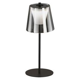 FH Lighting LED-Tischleuchte "Marbella" in Schwarz - (H)35 x &Oslash; 14 cm - 66% | Tischleuchten