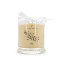 Juwelkerze Duftkerze mit Armkette "Creamy Vanilla" - 250 g - 43% | Kerzen-vasen