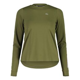 maloja Funktionsshirt "ErleM" in Khaki - 62% | Gr&ouml;&szlig;e M | Damen-outdoor-tops-shirts