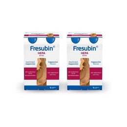 Fresenius Fresubin Hepa Drink Cappuccino Trinkflasche Set (2x800ml) 2 St