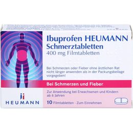 Ibuprofen Heumann Schmerztabletten 400 mg 10 St