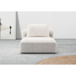Home Affaire 1,5-Sitzer &raquo;Cushid&laquo; Einzelmodul, auch separat stellbar wei&szlig; 95% Polyester, 5% Nylon