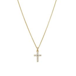Lyomi Herren LYOMI Kette mit Anh&auml;nger &raquo;585/- Gelbgold 11 synth. Diam. 0,14ct.&laquo;