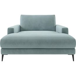 Home Affaire Chaiselongue &raquo;Downtown Loungem&ouml;bel zum Relaxen, B/T/H: 132/170/84 cm&laquo; auch in Boucl&eacute;, Cord und Easy care - leicht mir Wasser zu reinigen 