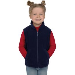 TRIGEMA Fleeceweste »Fleeceweste« 1 Stk. navy 140 140 Fleece-Qualität, innen und außen angeraut