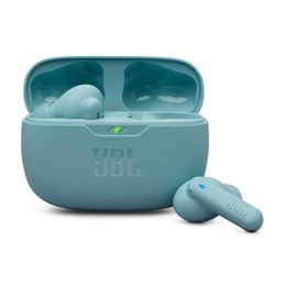 JBL wireless In-Ear-Kopfhörer »Wave Beam 2« A2DP Bluetooth Active Noise Cancelling (ANC) Blau Wasser- und staubresistent gemäß IP54 (Ladebox ist...