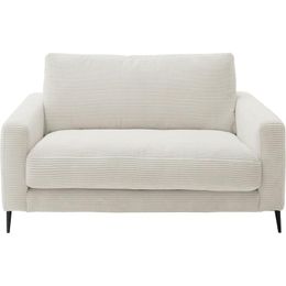 Home Affaire 1,5-Sitzer &raquo;Downtown B/T/H: 152/105/84 cm&laquo; weicher Sitzkomfort, Cord, gem&uuml;tliches Loungem&ouml;bel zum Relaxen grau 88% Polyester, 12% 