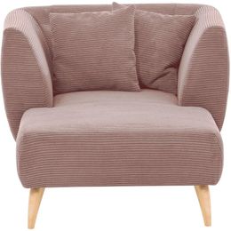 Home Affaire Loveseat &raquo;Colori&laquo; rosa 100% Polyester