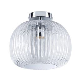 Paulmann Deckenleuchte &raquo;Ruya IP44 E27 230V max. 60W Glas&laquo; E27 1 Stk. silber