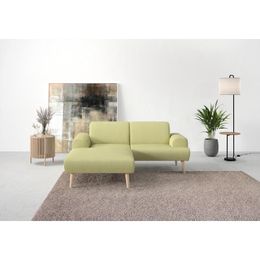Home Affaire Ecksofa &raquo;Swift Scandic Design, komfortabler Federkern, Breite 192cm, L-Form&laquo; Federkern-Polsterung, B/T/H: 192/83/176 cm gelb 100% 