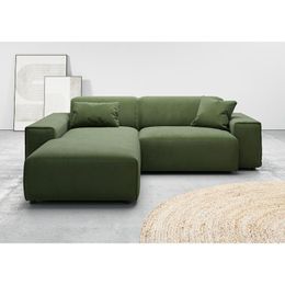 Home Affaire Ecksofa &raquo;Glimminge L-Form auch in Breitcord, Feincord + Easy care-Bezug,&laquo; Breite 234, Zierkissen gr&uuml;n 95% Polyester, 5% Nylon