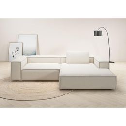 Home Affaire Ecksofa &raquo;Watertown, modernes XXL L-Form, 306 cm breit&laquo; Gro&szlig;z&uuml;giges Lounge-Sofa mit viel Platz f&uuml;r die Familie wei&szlig; 96% Polyester, 4% 