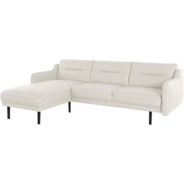Home Affaire Ecksofa &raquo;Nordfyn L-Form&laquo; edles Design in 3 Bezugsqualit&auml;ten, Design by Morten Georgsen beige Struktur weich (100% Polyester);Luxus-