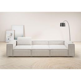 Home Affaire 3, 5-Sitzer &raquo;Watertown, modernes Big-Sofa XXL, 336 cm Breite, auch in Feincord&laquo; Riesiges Designersofa mit viel Platz & weichen Bez&uuml;gen...