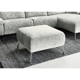 Home Affaire Polsterhocker &raquo;Bellini&laquo; passend zur Serie "Bellini" grau Chenille (59, 7% Polyester, 34, 4% Polyacryl, 5, 9% Viskose)