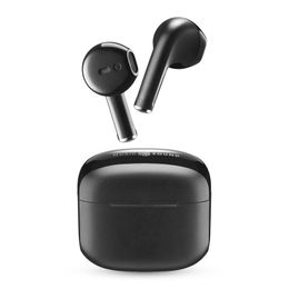 CELLULARLINE wireless In-Ear-Kopfhörer »SWAG BT Kopfhörer MS« Schwarz Automatische Pairing-Verbindung zum einfachen Koppeln der Ohrhörer mit Ihrem...