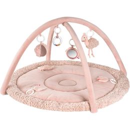 FEHN Spielbogen »Lazy, Crazy & Pink, Flamingo, 3-D-Activity-Decke« mit 5 abnehmbaren Spielzeugen rose