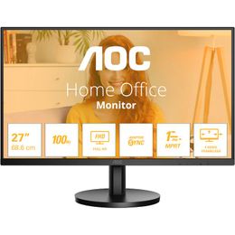 AOC LED-Monitor »27B3HMA2« 69 cm/27 ′′ 1920 x 1080 px Full HD 1 Reaktionszeit 100 Hz schwarz