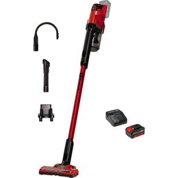 Einhell Akku-Hand-und Stielstaubsauger »»TE-SV 18«« Power X-Change, Inkl. 18 V 4, 0 Ah Akku und Ladegerät rot/schwarz