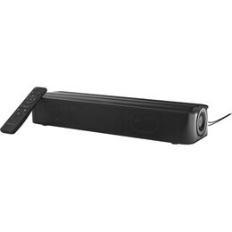 Creative Soundbar &raquo;Stage SE&laquo; 2.0 (A2DP Bluetooth AVRCP Bluetooth Bluetooth 24 W) USB-C schwarz Tonanpassung - zwischen w&auml;rmerer und hellerer Audiowiedergabe 