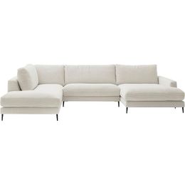 Home Affaire Wohnlandschaft &raquo;Downtown XXL B/T/H: 341/223/84 cm Loungem&ouml;bel zum Relaxen&laquo; weicher Sitzkomfort, Cord-Bezug, weicher Sitzkomfort U-Form 