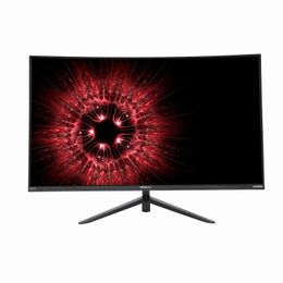 Hannspree Curved-Gaming-LED-Monitor &raquo;HG270PCH&laquo; 68, 6 cm/27 &prime;&prime; 1920 x 1080 px Full HD 1 Reaktionszeit 240 Hz schwarz neigbar, VESA Wandhalterung,...