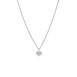 Lyomi Herren LYOMI Kette mit Anh&auml;nger &raquo;585/- Wei&szlig;gold 13 synth. Diam. 0,17ct.&laquo;