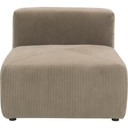 Home Affaire Sofaelement &raquo;Gerrid&laquo; Cord-Bezug, Mittelelement, auch einzeln stellbar braun 100% Polyester