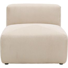 Home Affaire Sofaelement &raquo;Gerrid&laquo; Cord-Bezug, Mittelelement, auch einzeln stellbar beige 100% Polyester