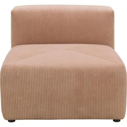 Home Affaire Sofaelement &raquo;Gerrid&laquo; Cord-Bezug, Mittelelement, auch einzeln stellbar rosa 100% Polyester