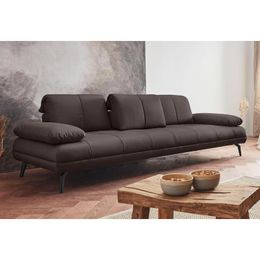 Home Affaire 3-Sitzer &raquo;Stenlille Multifunktionssofa, bequem&laquo; incl. Sitztiefen-, Kopfteil- und Armteilverstellung braun Struktur weich (100% Polyester)