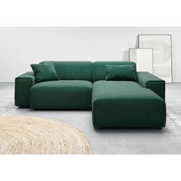 Home Affaire Ecksofa &raquo;Glimminge L-Form auch in Breitcord, Feincord + Easy care-Bezug,&laquo; Breite 234, Zierkissen gr&uuml;n 95% Polyester, 5% Nylon