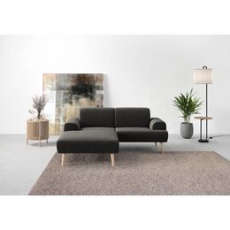 Home Affaire Ecksofa &raquo;Swift Scandic Design, komfortabler Federkern, Breite 192cm, L-Form&laquo; Federkern-Polsterung, B/T/H: 192/83/176 cm grau 100% 