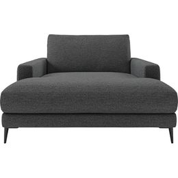 Home Affaire Chaiselongue &raquo;Downtown Loungem&ouml;bel zum Relaxen, B/T/H: 132/170/84 cm&laquo; auch in Boucl&eacute;, Cord und Easy care - leicht mir Wasser zu reinigen 