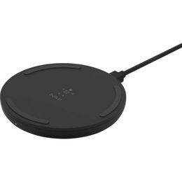 Belkin Wireless Charger &raquo;Wireless Charging Pad mit Micro-USB Kabel & NT&laquo; schwarz Kompatibilit&auml;t f&uuml;r Samsung und Apple