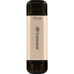 Transcend USB-Stick &raquo;JetFlash 930C&laquo; (512GB GB USB 3.2 Lesegeschwindigkeit 420 MB/s) gold