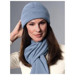 TRIGEMA Fleecem&uuml;tze &raquo;Fleecem&uuml;tze&laquo; 1 Stk. pearl-blue 3 3 Fleece-Qualit&auml;t, innen und au&szlig;en angeraut