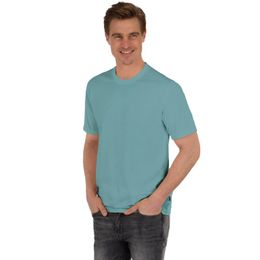 TRIGEMA T-Shirt &raquo;T-Shirt DELUXE Baumwolle&laquo; 1 Stk. seegras XL XL DELUXE-Single-Jersey