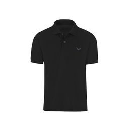 TRIGEMA Poloshirt »Poloshirt DELUXE Piqué« 1 Stk. schwarz M M DELUXE-Piqué-Qualität