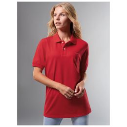 TRIGEMA Poloshirt »Poloshirt DELUXE Piqué« 1 Stk. kirsch M M DELUXE-Piqué-Qualität