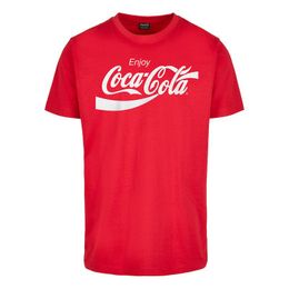 Merchcode Herren T-Shirt &raquo; Herren Coca Cola Logo Tee&laquo; 1 Stk. XS