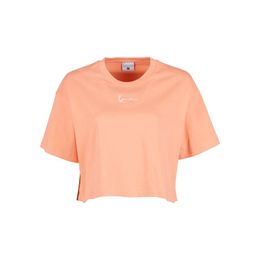 Karl Kani T-Shirt &raquo;Small Signature Essential Crop Tee&laquo; 1 Stk. tlg. orange XS XS Locker geschnittener Crop mit extra kurzer L&auml;nge f&uuml;r hohe Taillen...