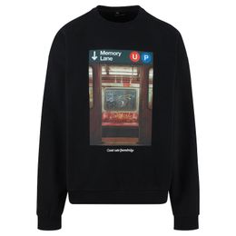 UPSCALE BY MISTER TEE T-Shirt &raquo;Memory Lane Oversize Crewneck&laquo; 1 Stk. black M M Vielseitige Kombinationsm&ouml;glichkeiten