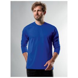 TRIGEMA T-Shirt &raquo;Langarmshirt aus 100% Baumwolle&laquo; 1 Stk. royal XS XS Single-Jersey