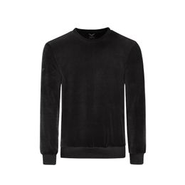 TRIGEMA Sweatshirt &raquo;Nicki-Shirt&laquo; schwarz S S Gestickte TRIGEMA-Schwinge auf rechtem Arm