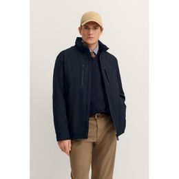 Bugatti Herren Bugatti Regenjacke &raquo;Rainseries&laquo; mit Kapuze Regular Fit mit Kapuze & Stehkragen 48
