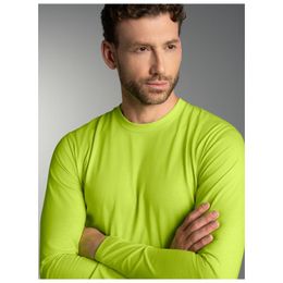 TRIGEMA T-Shirt &raquo;Langarmshirt aus 100% Baumwolle&laquo; 1 Stk. lemon M M Single-Jersey